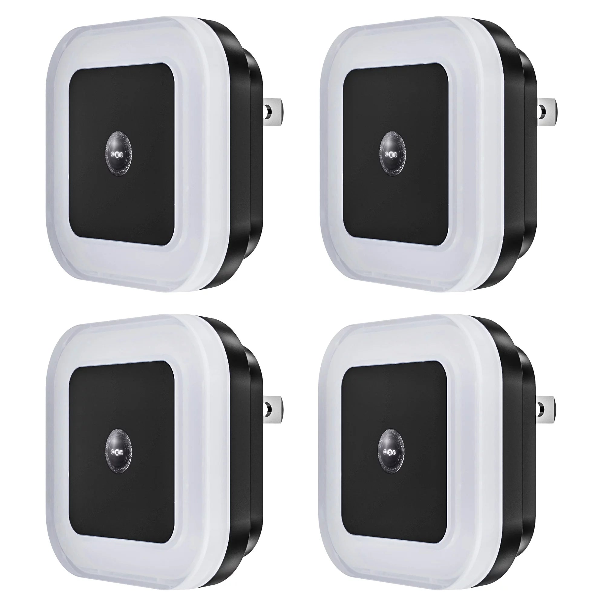 SYCEES Plug-in LED Night Light with Dusk to Dawn Sensor for Hallway, S ...